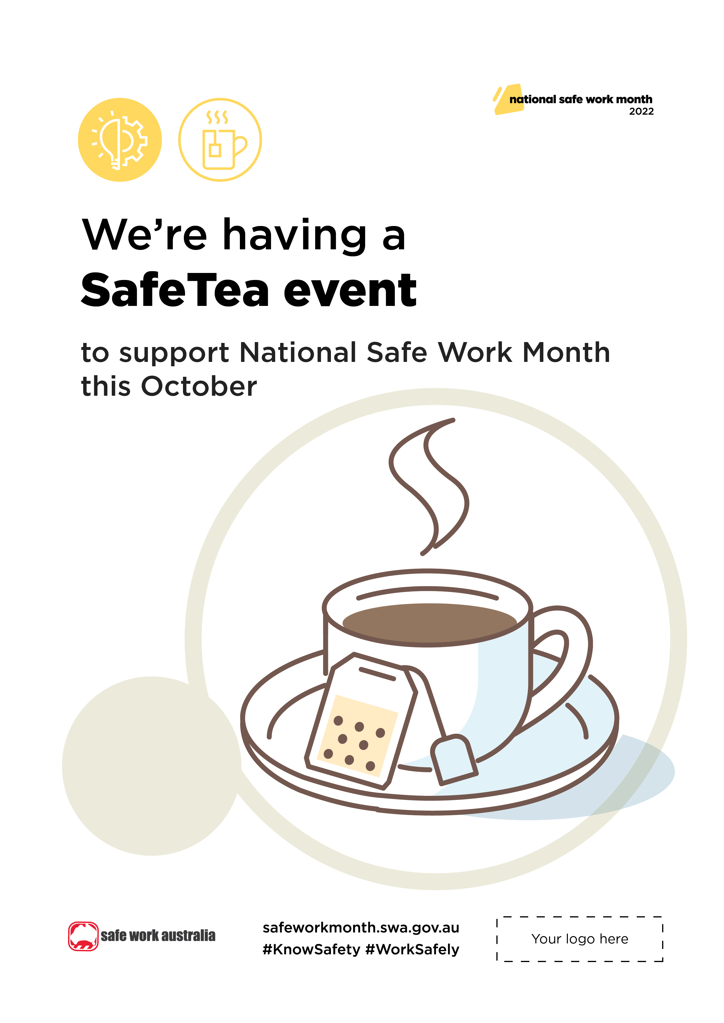 Host a SafeTea chat this National Safe Work Month | Safe Work Australia